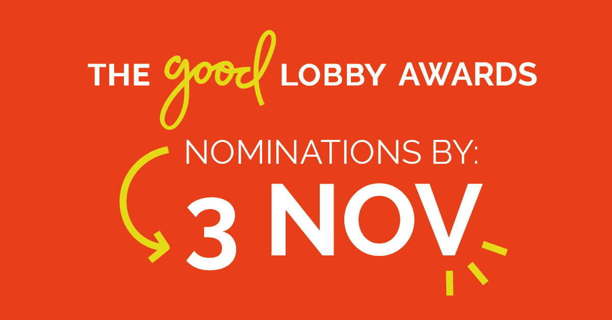 The Good Lobby Awards 2019 | Global Pro Bono Network